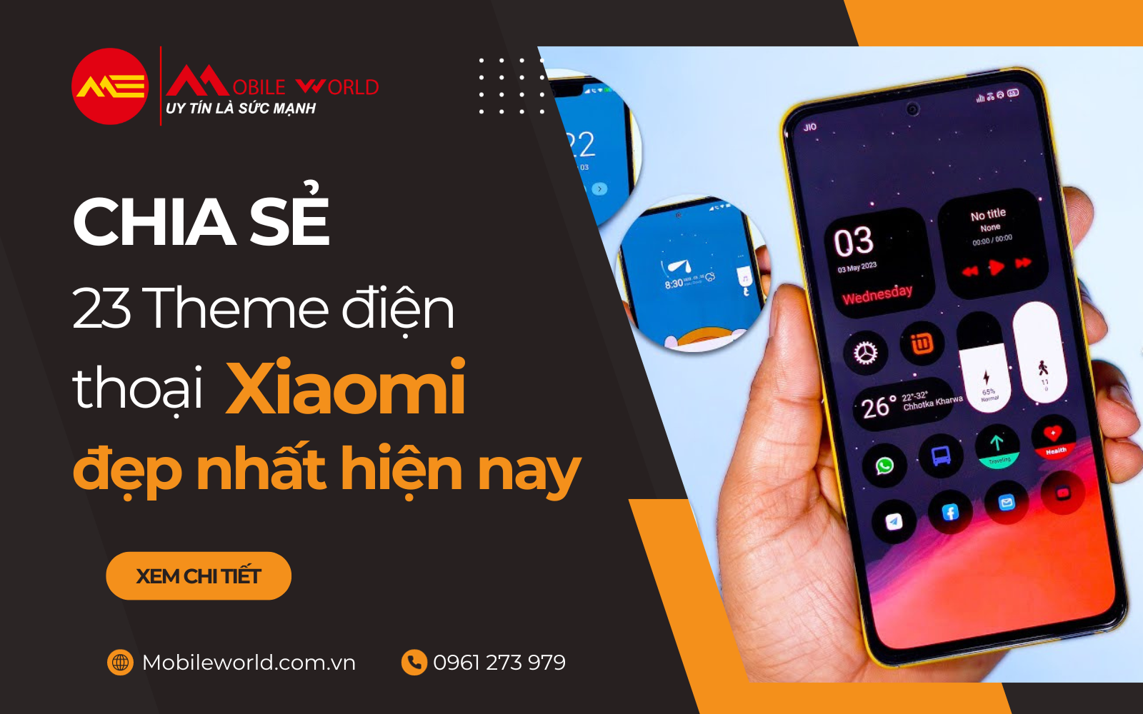 [Chia sẻ] 23 Theme điện thoại Xiaomi đẹp nhất hiện nay - MobileWorld